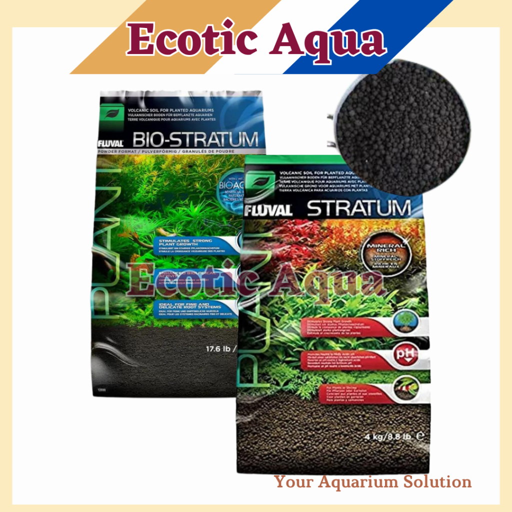 Fluval Stratrum Aquascape Soil Aquarium Aqua Scape Volcano Volcanic ...