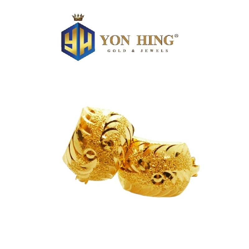 Subang Katup 1.54G Emas 916 Yon Hing | Shopee Malaysia