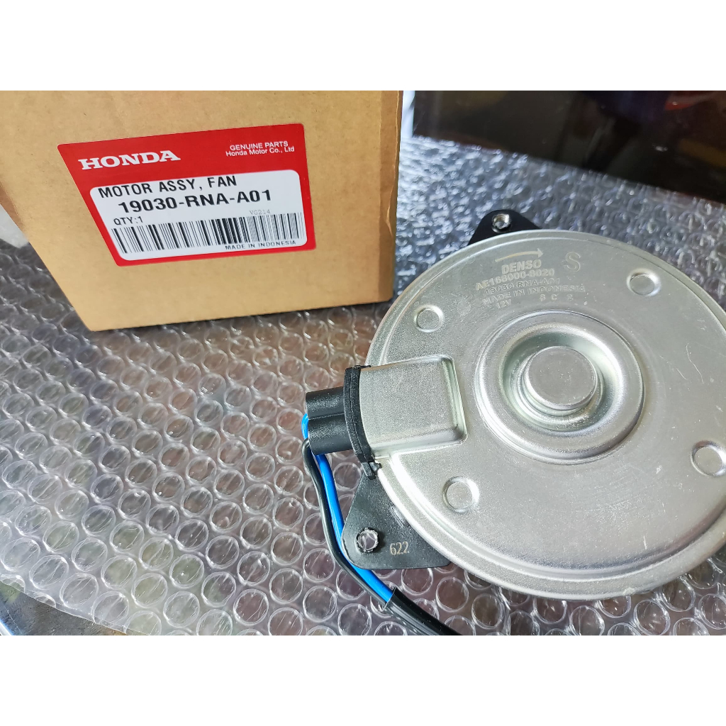 19030-RRA-A01/168000-8020 DENSO ORI RADIATOR FAN MOTOR HONDA CIVIC 1.8 SNA FD 06-11/CRV SWA 07 ...