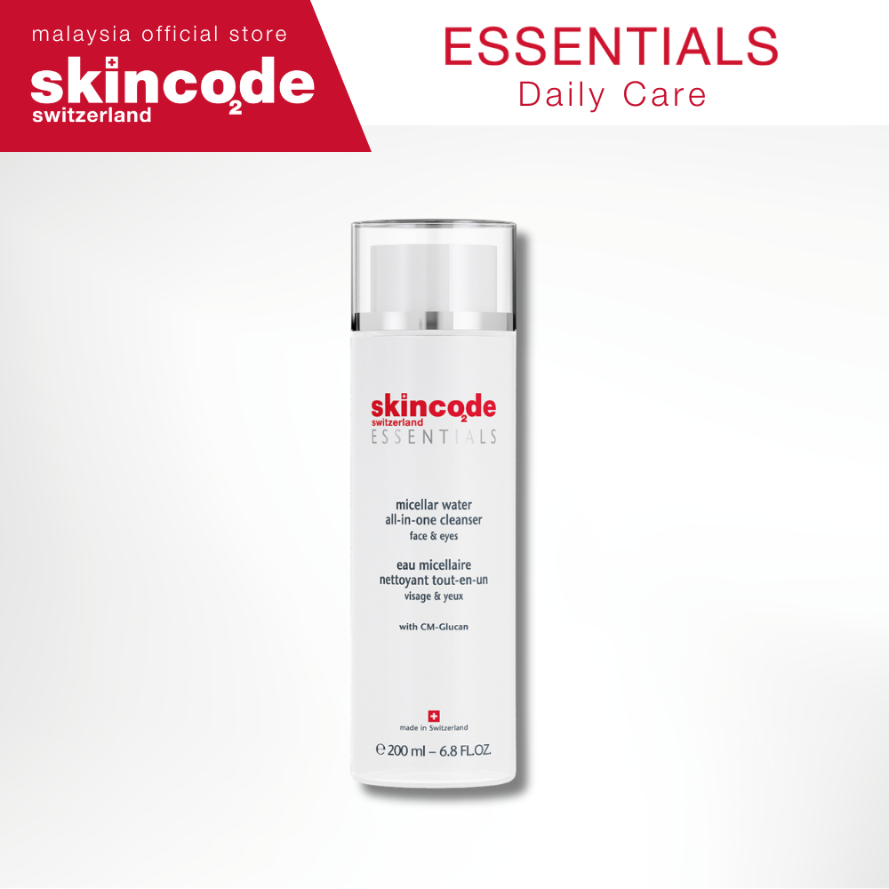 Skincode ESSENTIALS Daily Care Micellar Water All-In-One Cleanser ...