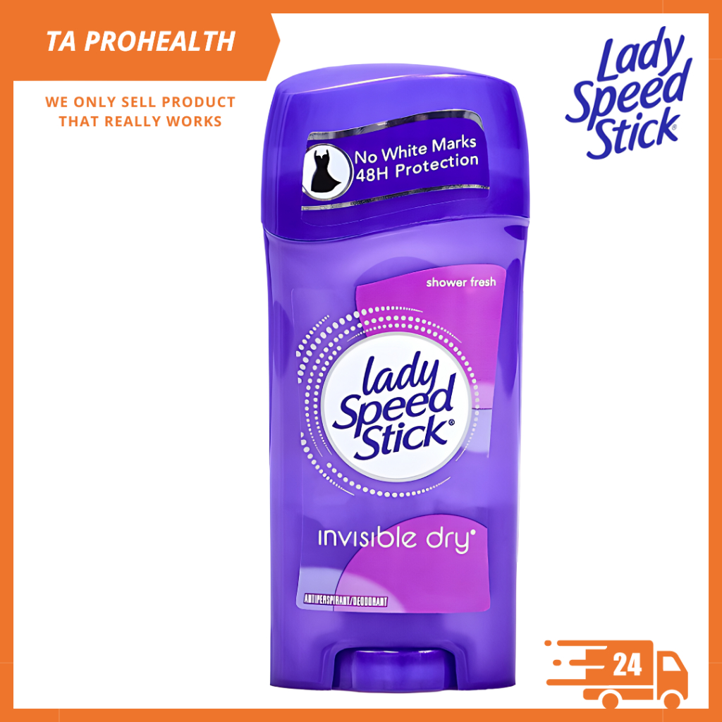 Lady Speed Stick Antiperspirant Deodorant Invisible Dry 65g | Shopee ...