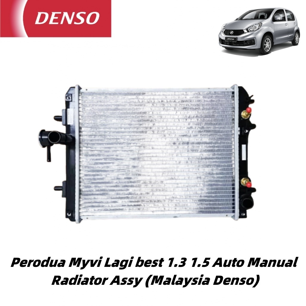 Original Denso Perodua Myvi Lagi best 1.3 1.5 Auto Manual Radiator Assy ...