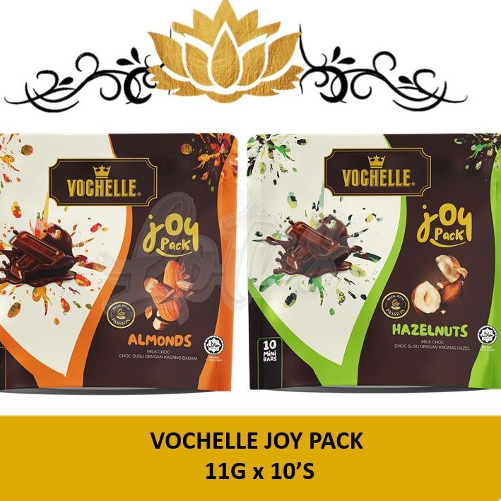 [ BUY AT YOUR OWN RISK ] Vochelle Joy Pack Milk Choco (11g x 10 Mini ...