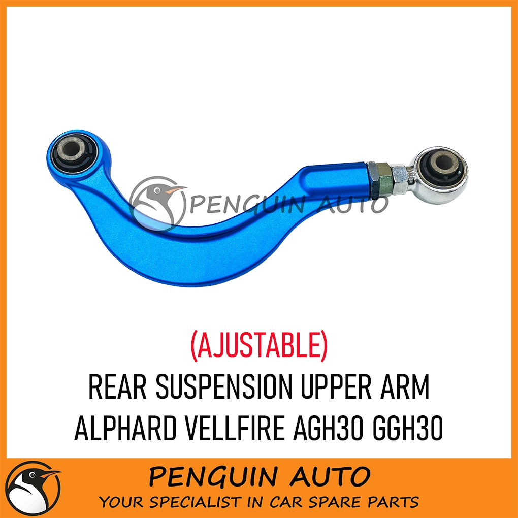 TOYOTA ALPHARD VELLFIRE AGH30 GGH30 REAR SUSPENSION UPPER ARM ADJUSTABLE ALUMINIUM | Shopee Malaysia