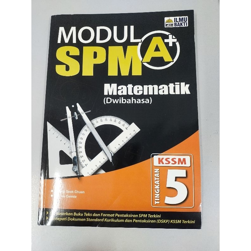 Modul SPM A+ Matematik KSSM Tingkatan 5 (Dwibahasa) | Shopee Malaysia