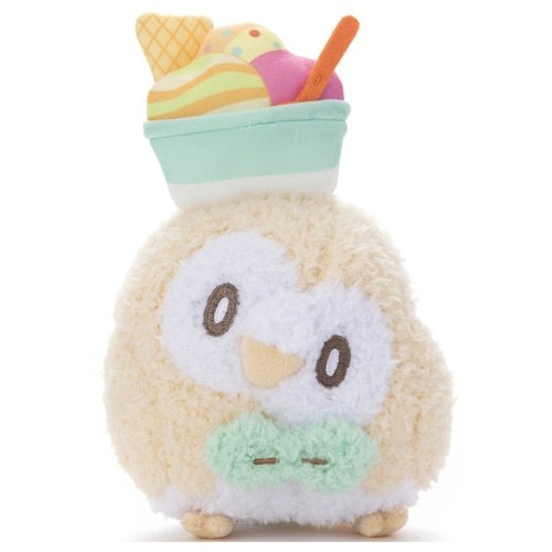 [Direct from Japan] TAKARA TOMY Pokemon Poke Peace Plush doll Rowlet ( Sweets Ver. ) Japan NEW ...