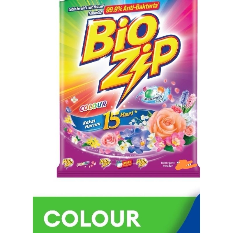 Bio Zip Detergent Powder Colour/Floral 2.3kg | Shopee Malaysia