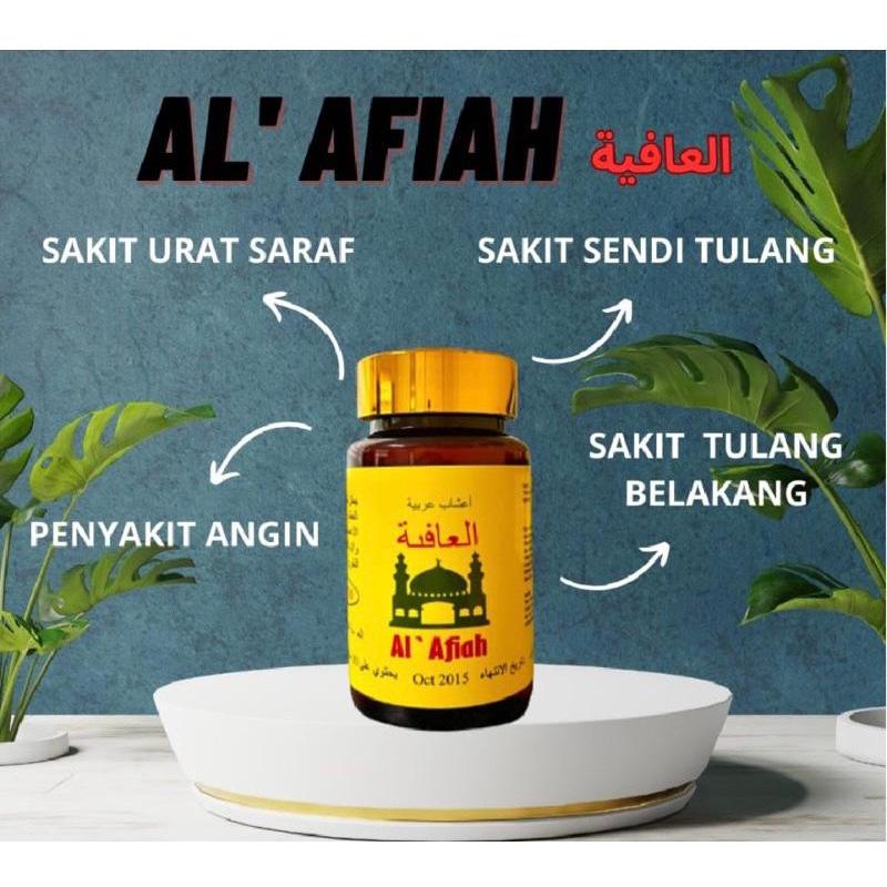 [ AL AFIAH ] HERBA ARAB SAKIT SENDI DAN GOUT UBAT SARAF DAN SENDI HERBA ...