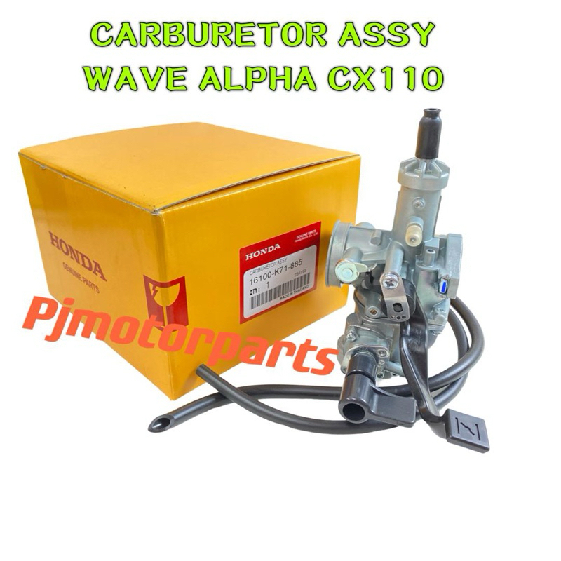 WAVE ALPHA CX110 - CARBURETOR ASSY CARBURATOR KARBURATOR ASSY 1 SET ...