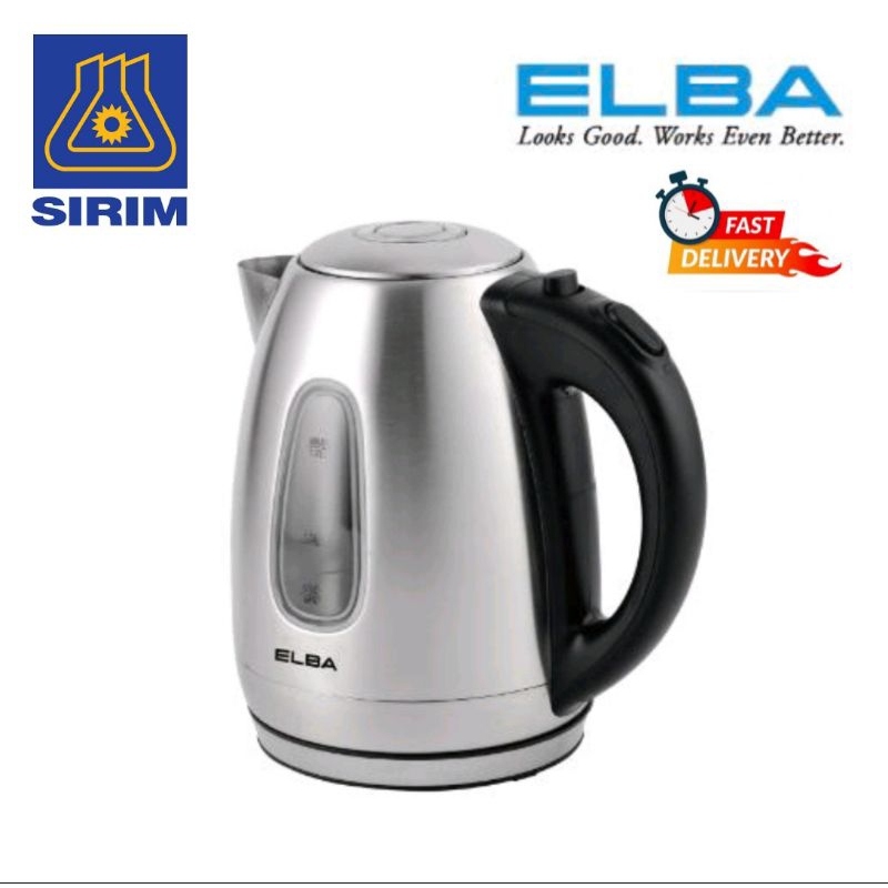 Elba Jug Kettle Electric Jug Kettle Conceal Heater Element Sirim Tested ...