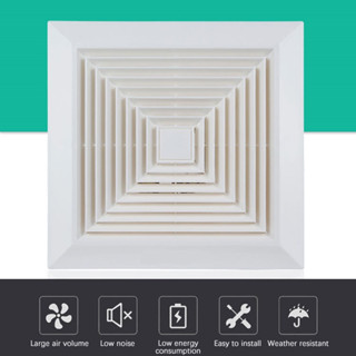 6''8''10''12''14 inch Household Silent Bathroom Shutter ventilation fan ...