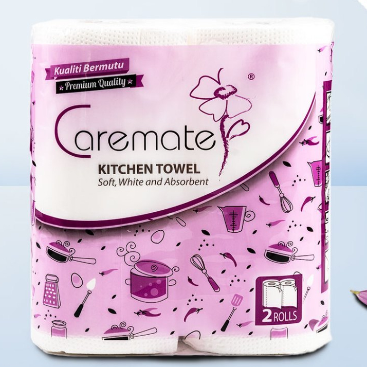 CAREMATE KITCHEN TOWEL (2 ROLLS) | Shopee Malaysia