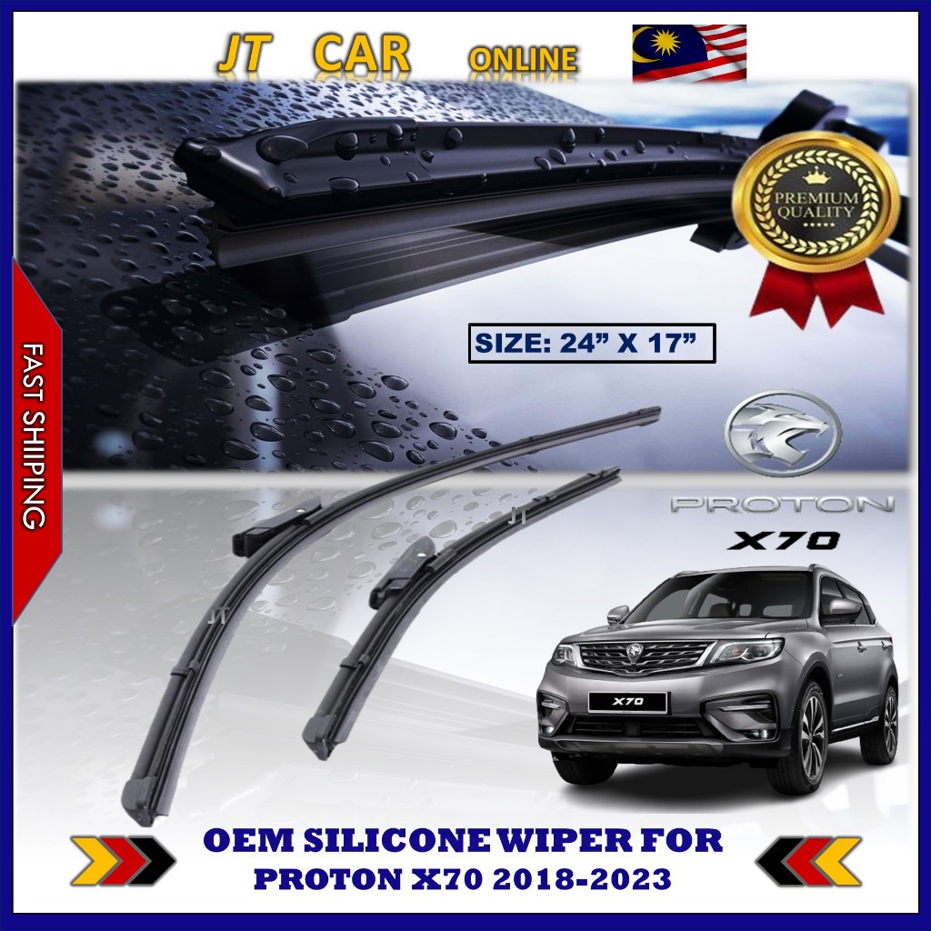 [PREMIUM] (1SET) OEM Wiper for PROTON X70 2018-2023 High Grade Silicon ...