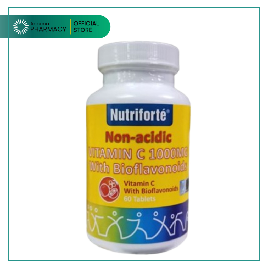 NUTRIFORTE Vitamin C 1000mg With Bioflavonoids 60's | Shopee Malaysia