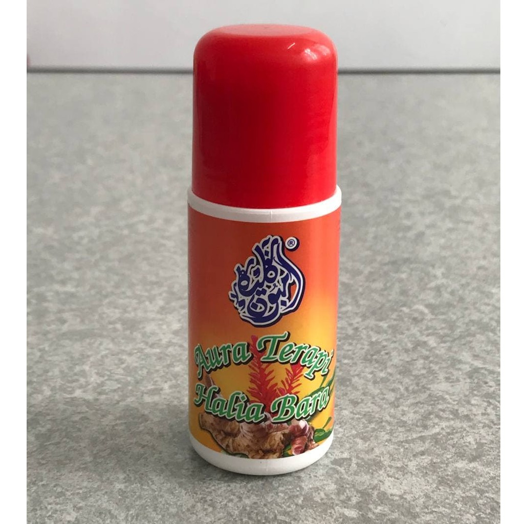 (10PCS) (BIRU) (HALIA BARA) AURA TERAPI 80ML MINYAK ANGIN ROLL ON ...