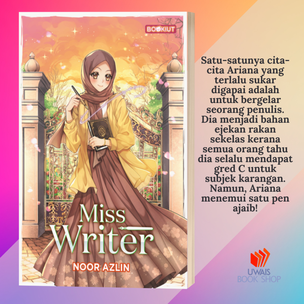 Novel Remaja Bookiut: Miss Writer oleh Noor Azlin | Shopee Malaysia