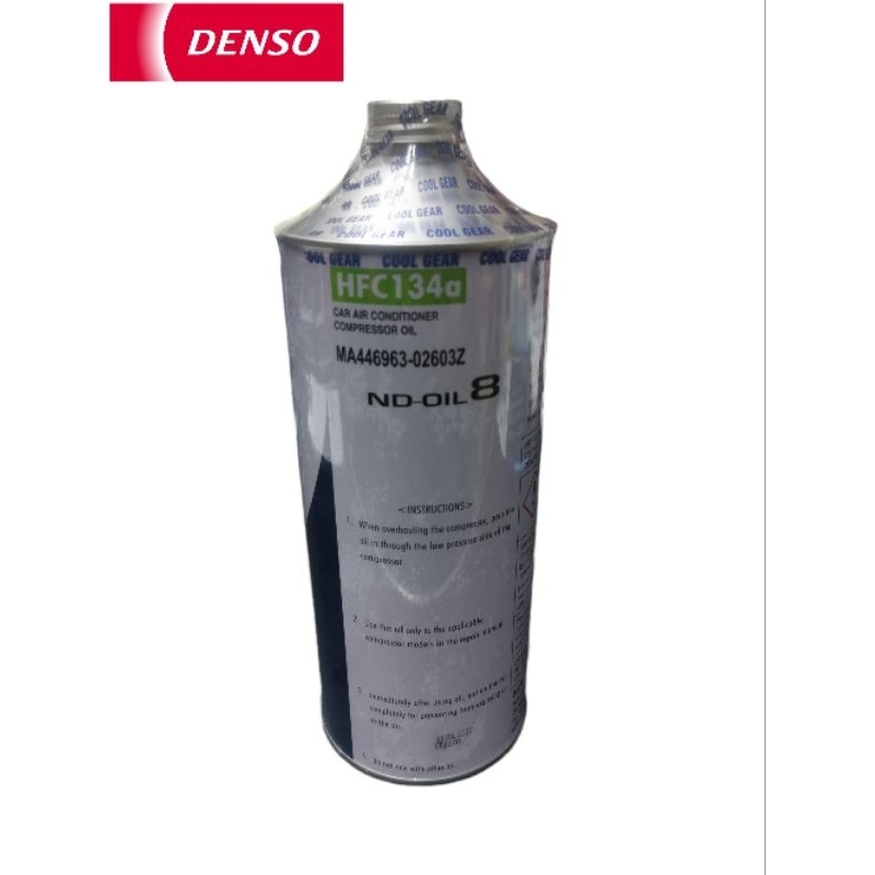 ORIGINAL 100% DENSO COOL GEAR R134 R134A AIR COND COMPRESSOR OIL 8 ND8 ...