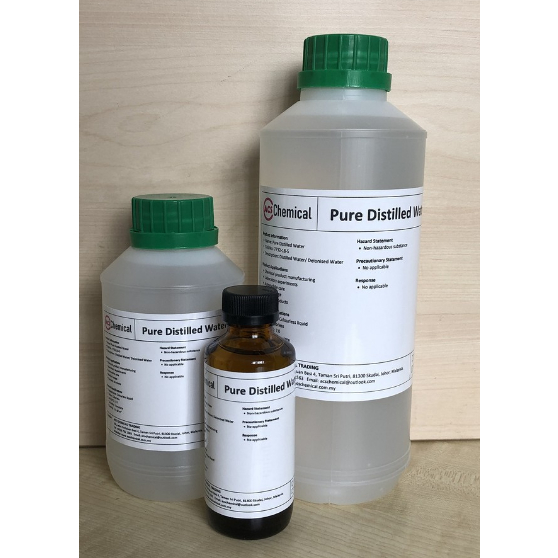 Distilled Water / Deionized Water / Air Suling [5000mL] - Lab Grade ...