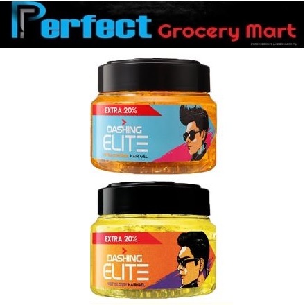 ⚡24hour Delivery⚡Dashing Elite Hair Gel Wet Glossy / Xxtra Control 150G ...