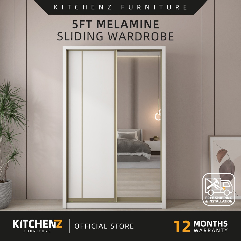 [FREE Shipping & FREE Installation] KitchenZ Melamine Sliding Anti Jump ...