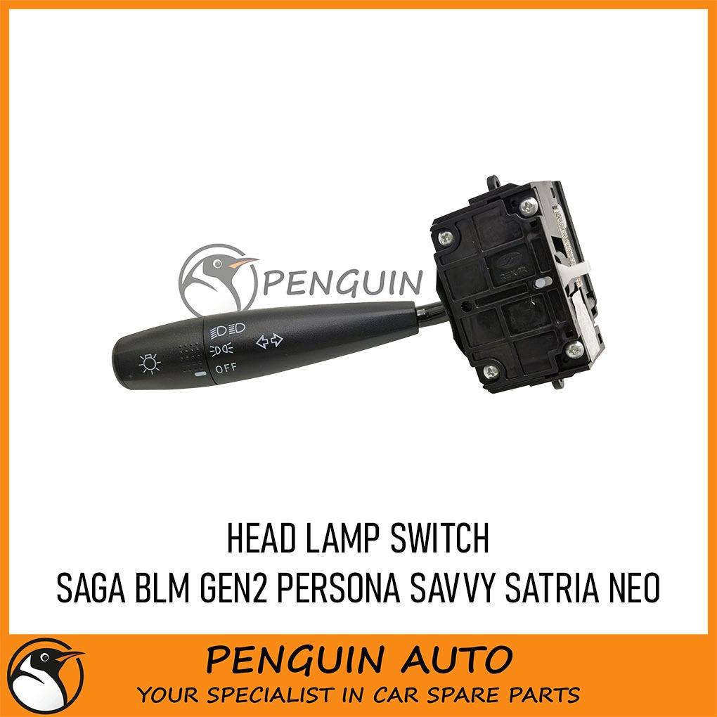 PROTON SAGA BLM GEN2 PERSONA SAVVY SATRIA NEO HEAD LAMP SWITCH PW891452 ...