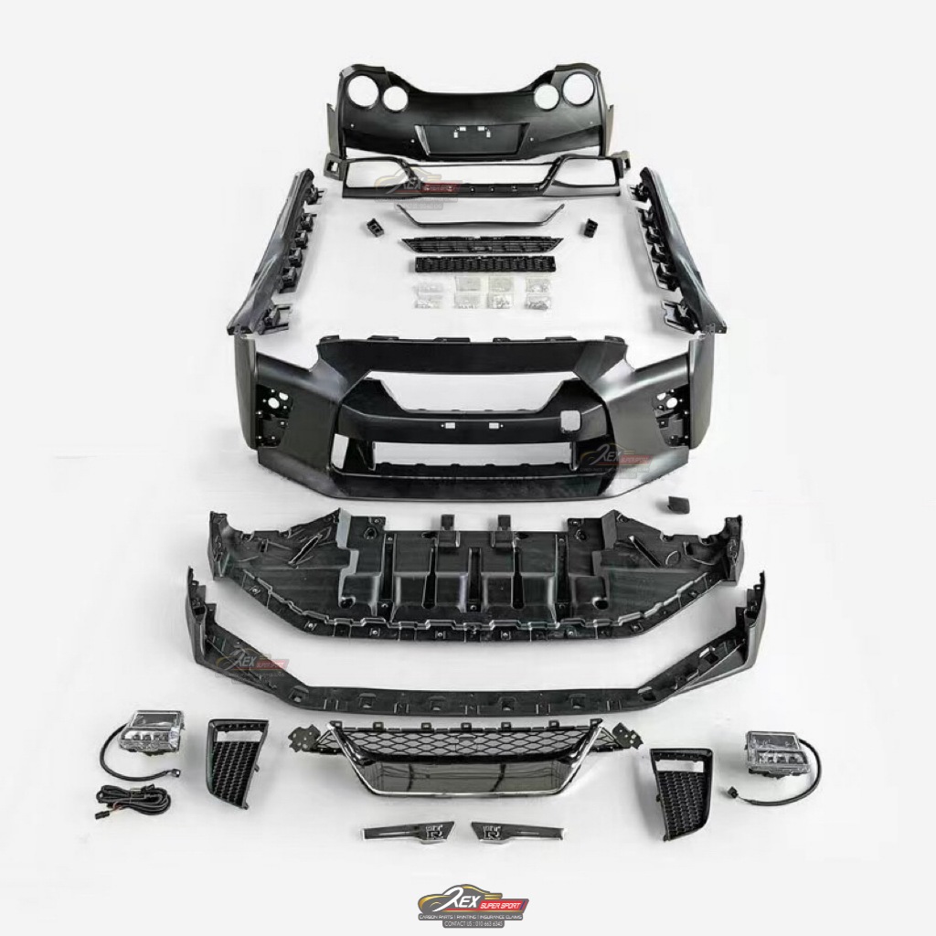 Nissan GTR35 GTR R35 Upgrade Conversion To Facelift Bodykit Set PP ...
