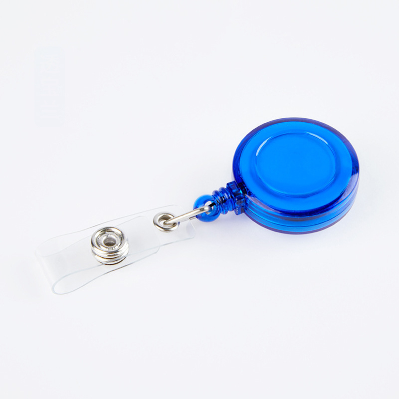 Retractable Yoyo Pull Lanyard Tag ID Card Key Name Holder Extandable Up ...