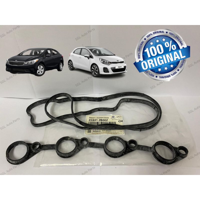Rocker Cover Gasket / Valve Cover Gasket (22441-2B002) Kia Forte / Kia ...