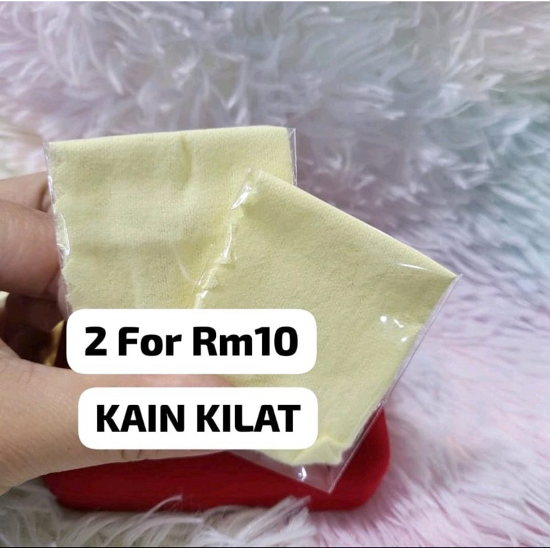 kain kilat perak silver925 polish | Shopee Malaysia