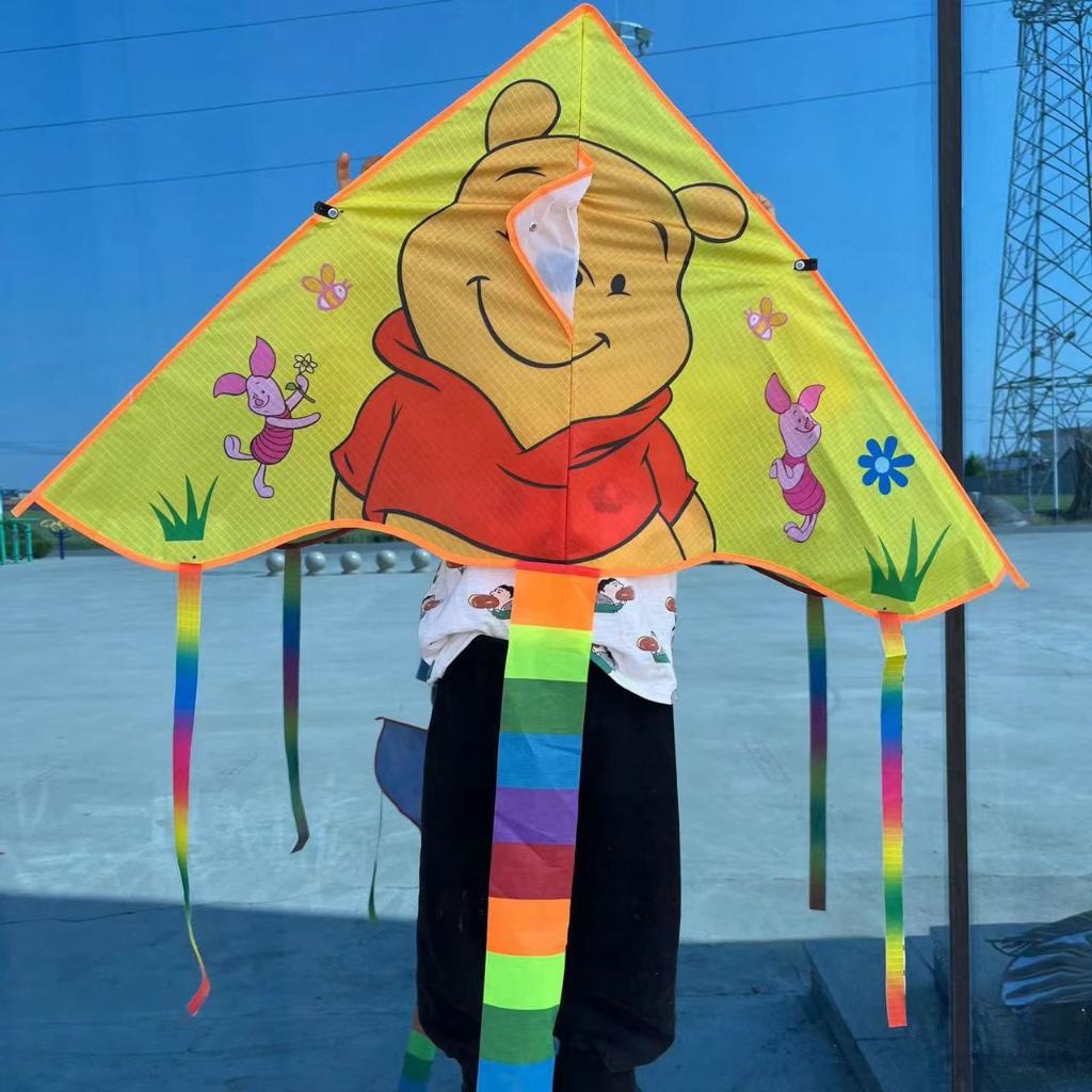 Layang layang Kite Flying kite with tail Kids toys Triangle kites 风筝 ...