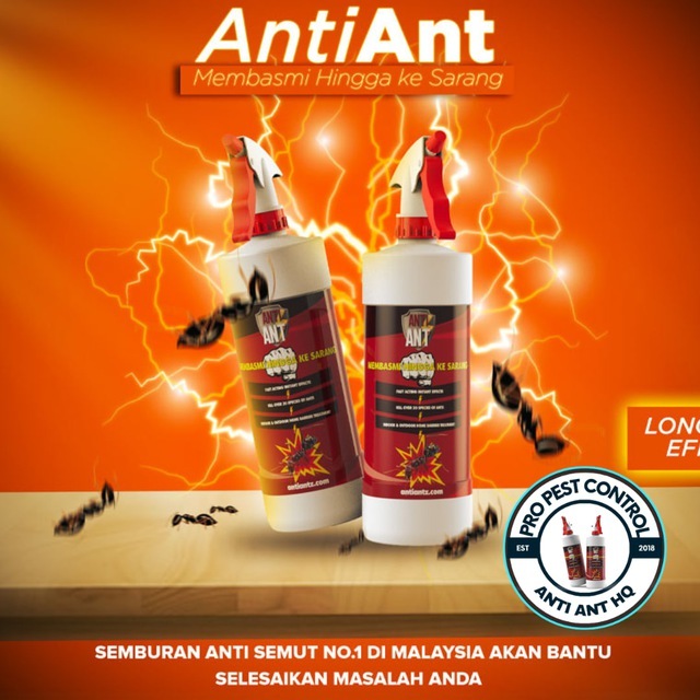 Semut ANTI ANT Spray Berkesan Spray Semut Original HQ Ubat Semut Spray ...