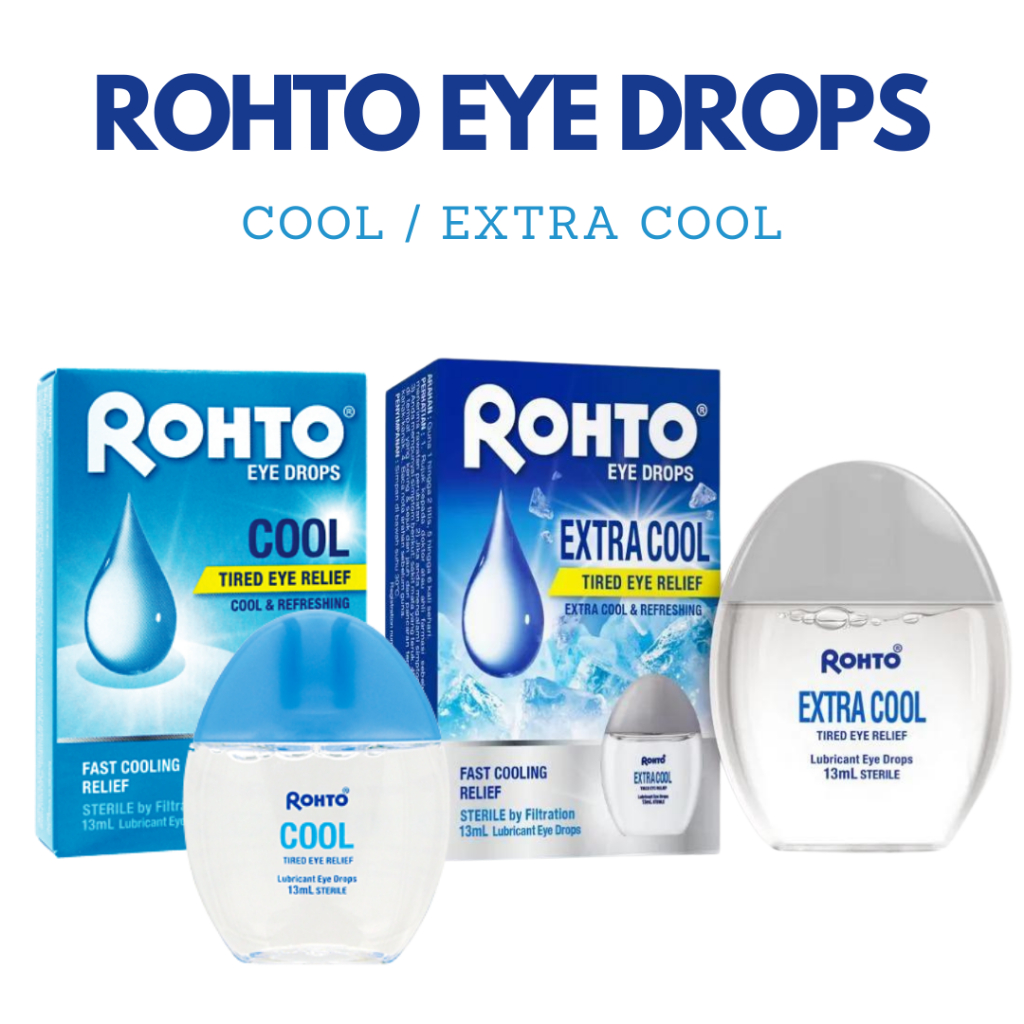 ROHTO Eye Drops (Cool/Extra Cool) 13ml | Shopee Malaysia