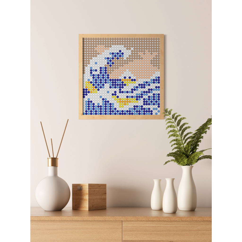 Hiasan Dinding Seni Blok Piksel DIY | DIY Pixel Block Art Wall ...