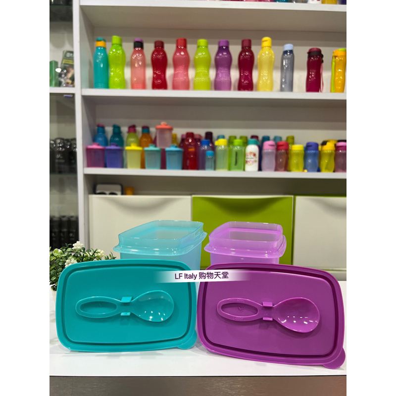 Tupperware Shelf Saver Spice Set c/w Spoon 840ml(1) | Shopee Malaysia