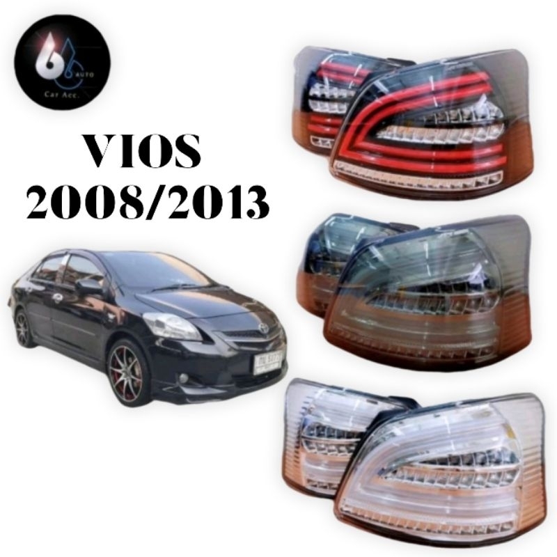 TOYOTA VIOS NCP 93 2007-2013 LED LIGHT BAR TAIL LAMP, | Shopee Malaysia