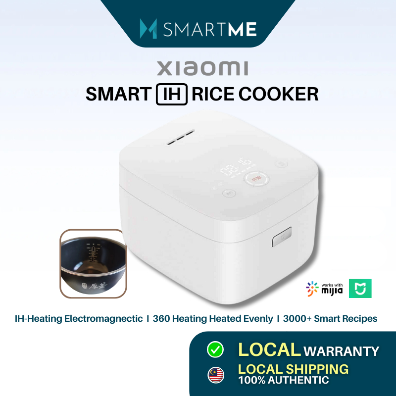 Xiaomi Mijia Mi Smart Induction Heating IH Rice Cooker (3L/4L) | Shopee ...