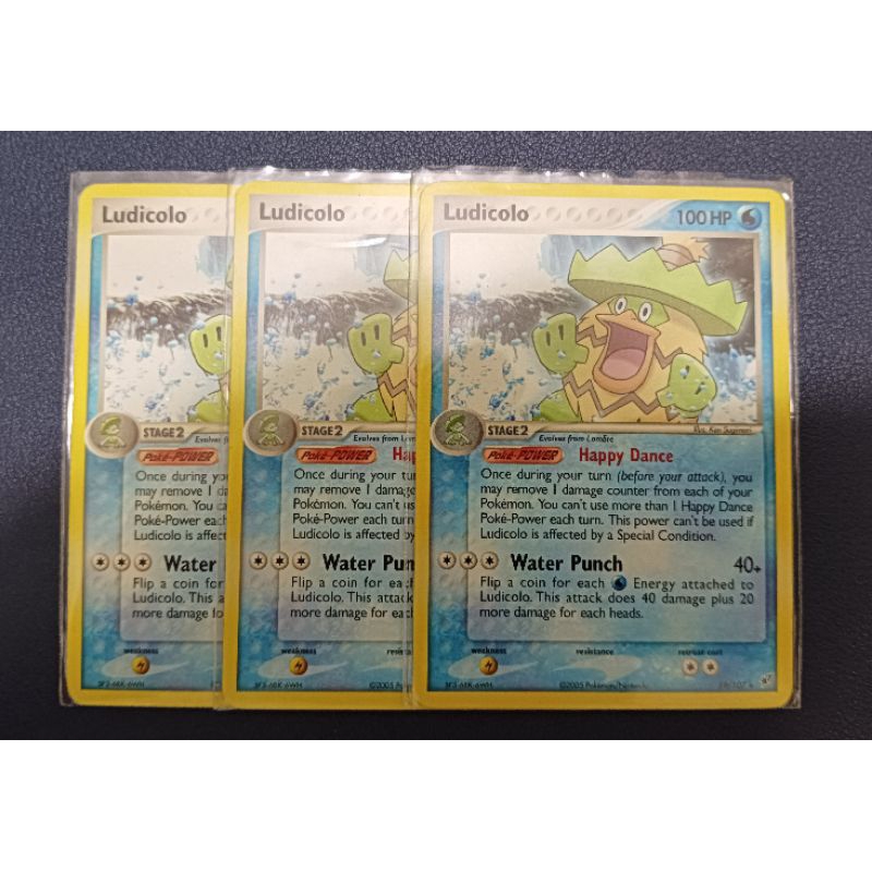Pokemon Ludicolo 19/107 Rare Ex Deoxys Excellent Card | Shopee Malaysia