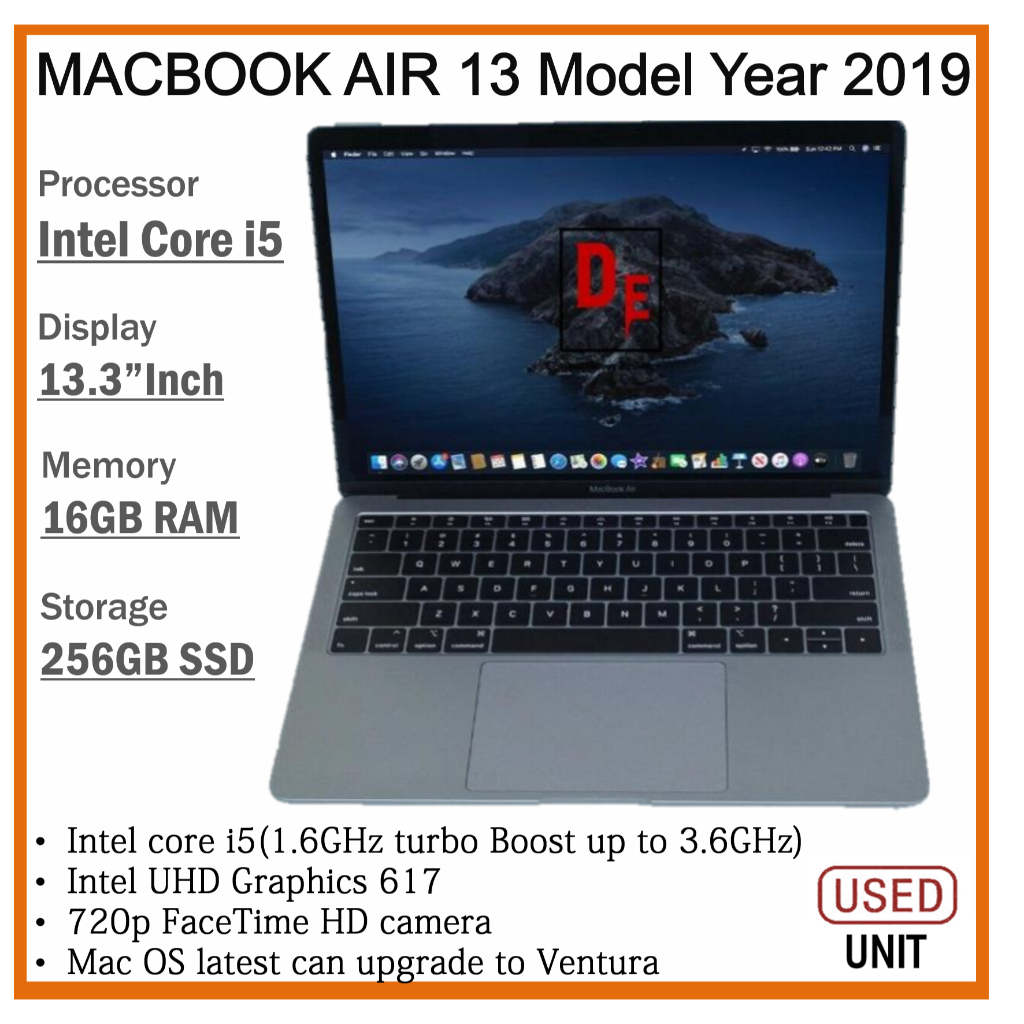 (Refurbished) MBP 13 / 15 / MBA 11 / 13 Core i5 / i7 / i9 / M1 ...