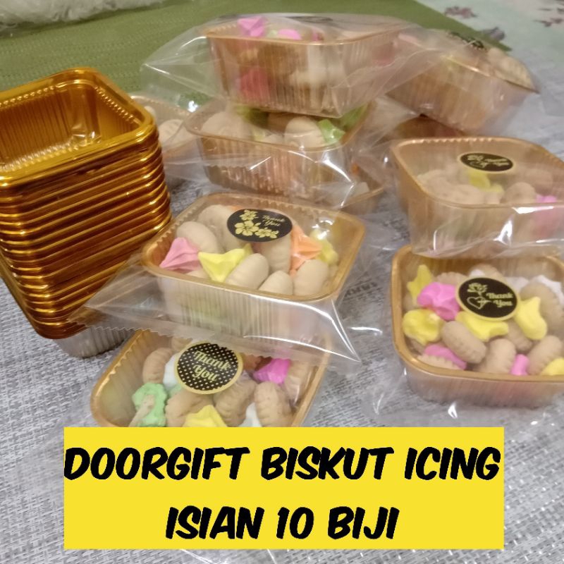 Doorgift RM 1 Biskut Icing dlm Mooncake Tray | Shopee Malaysia