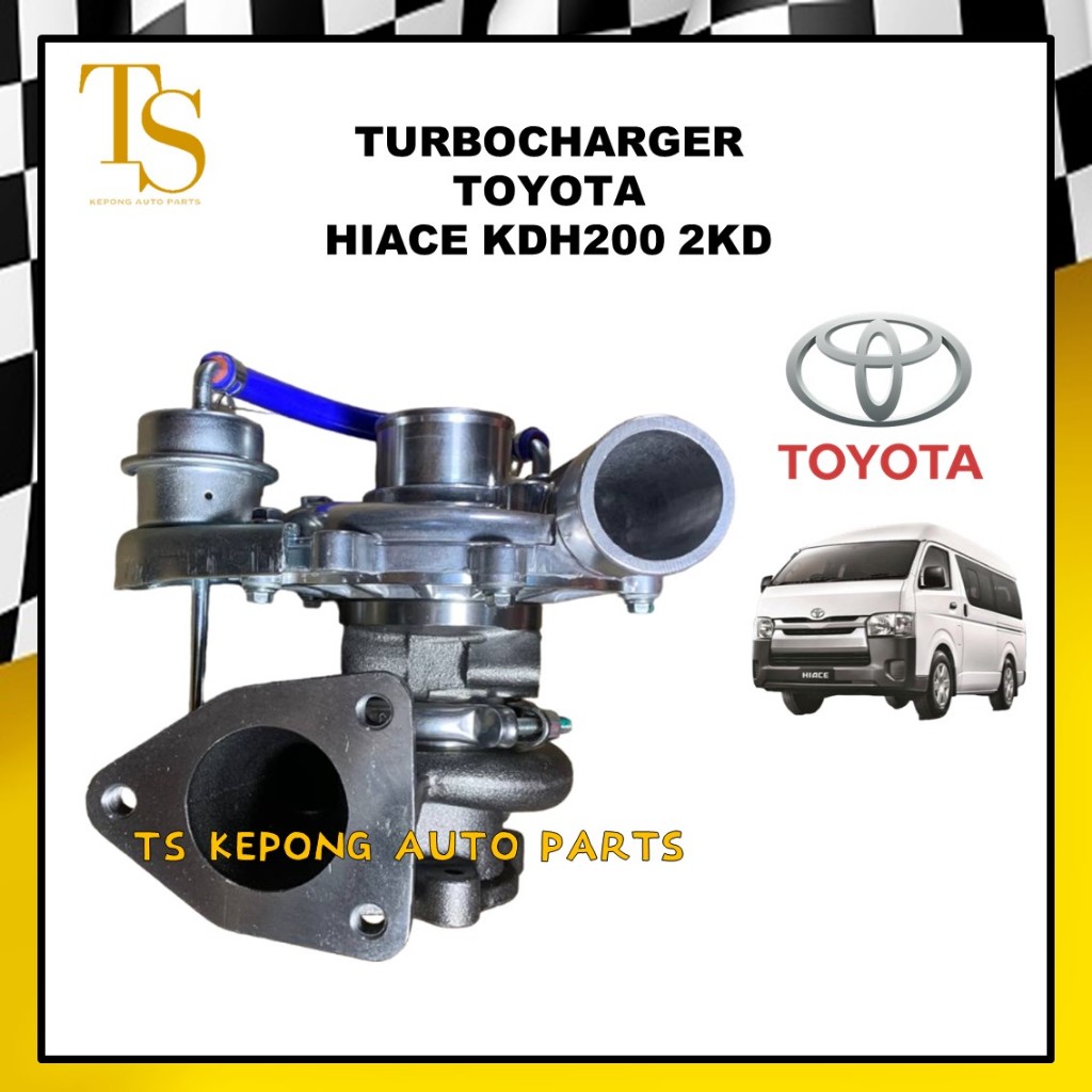 TURBO TURBOCHARGER FOR TOYOTA HIACE KDH200 2KD | Shopee Malaysia
