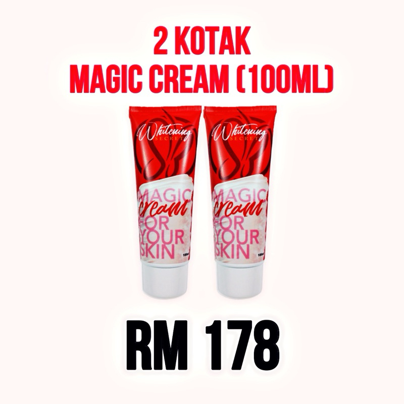 ORIGINAL 💥 WS MAGIC CREAM WHITENING SECRET | Shopee Malaysia