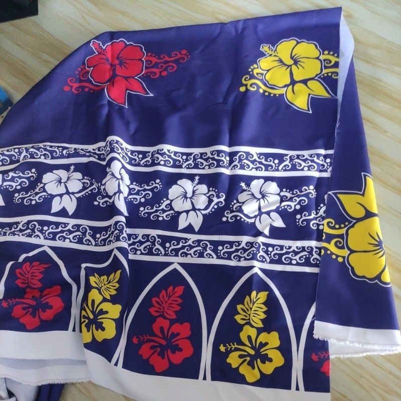 COMO CREPE CORAK MERDEKA/ BUNGA RAYA BIDANG 60/ 0.5 METER | Shopee Malaysia