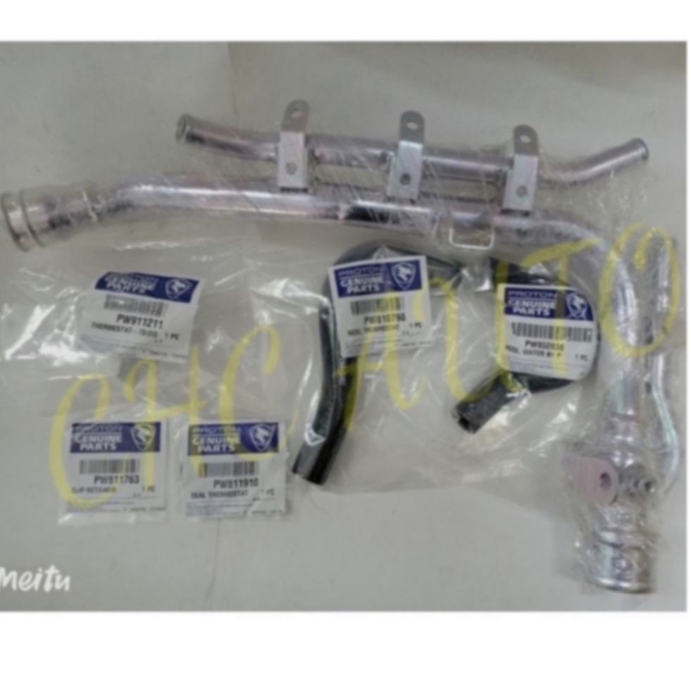 100% ORIGINAL PW911365 WATER PUMP PIPE COMPLETE SET WITH THERMOSTAT ...