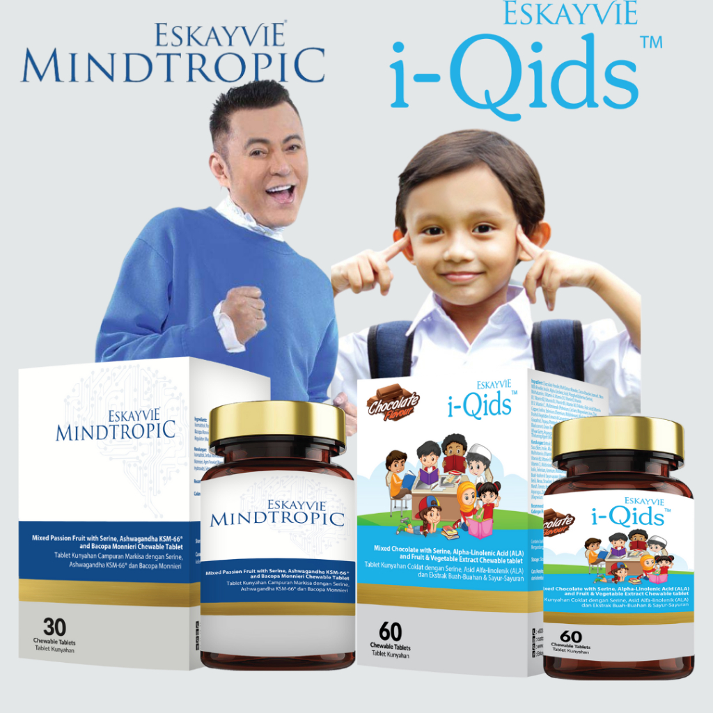 MIND TROPIC 30 TABLET dan I-QIDS CHOCOLATE FLAVOUR 60 tablets | Shopee ...