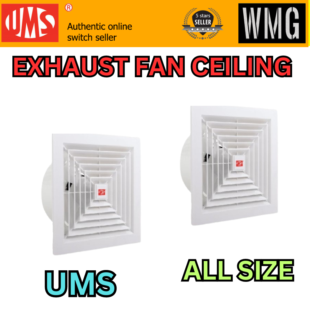 UMS EXHAUST FAN CEILING 8/10" | Shopee Malaysia