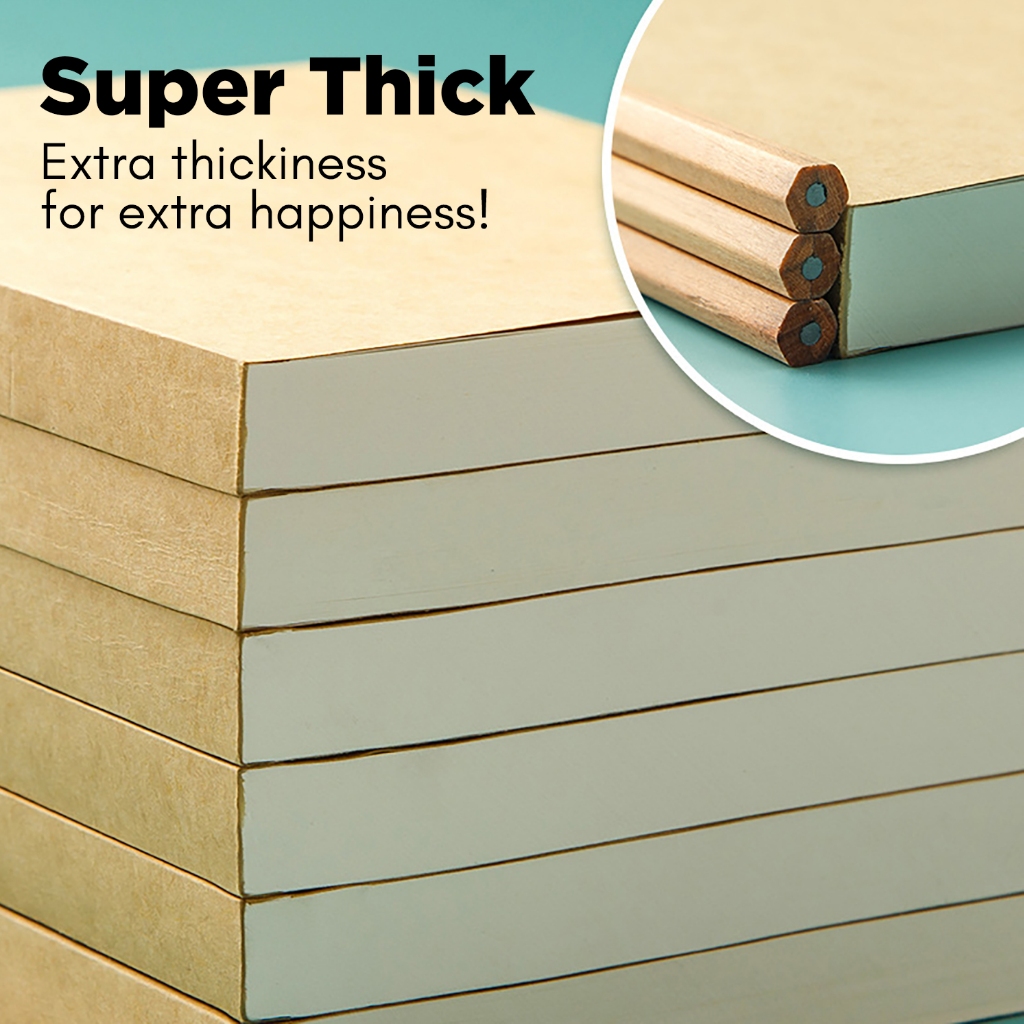 Whitespace A5 Extra Thick 368pages Muji Style Kraft Notebook Simple ...