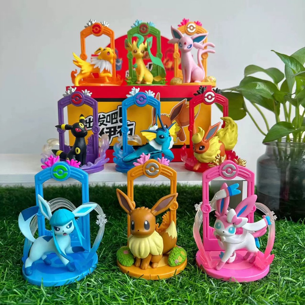 🔥Ready Stock🔥Let's Go Eevee Pokemon Blind Box 盲盒 Surprise Box Gift for ...