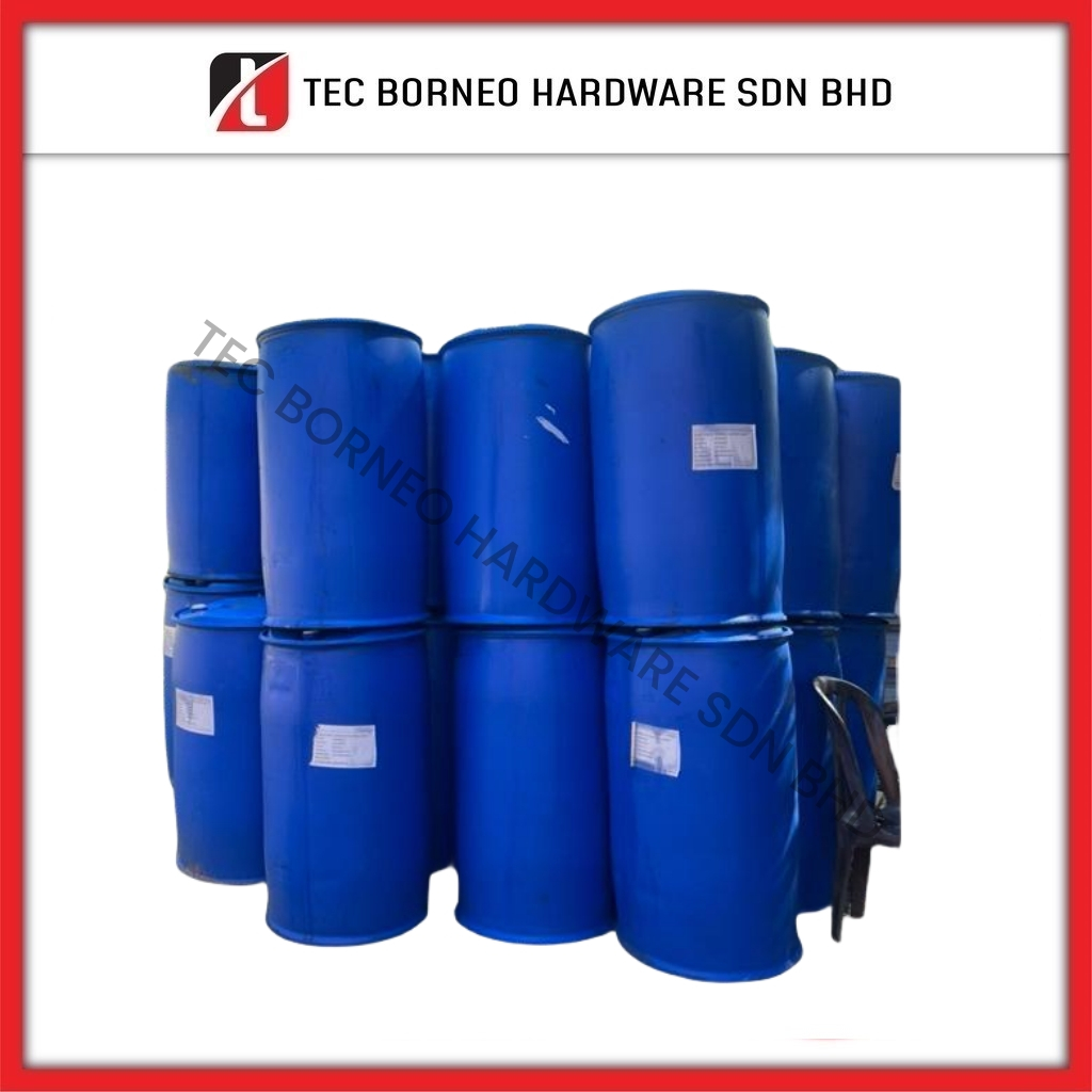 TEC 200L Tong Air Plastik Biru / Blue Plastic Barrel Drum Blue Water ...