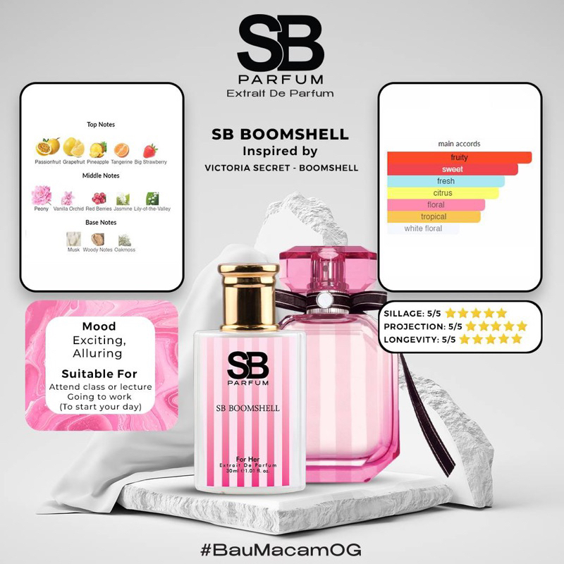 SB BOMBSHELL 30ML EDP ORIGINAL SUGARBOMB | Shopee Malaysia