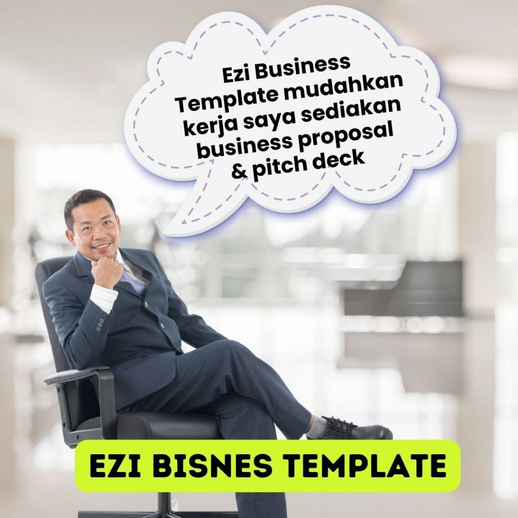 EZI BUSINESS PROPOSAL TEMPLATE , PITCH DECK, PRODUK PROPOSAL, INVESTOR DECK TEMPLATE | Shopee ...